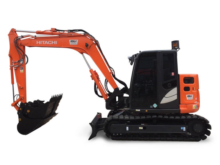 Hitachi 8.5 Tonne Excavator - RAM Equipment - Dry Hire Today