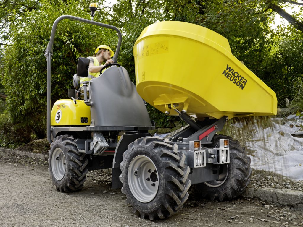 Wacker Neuson 1.5 Tonne Site Dumper - RAM Equipment