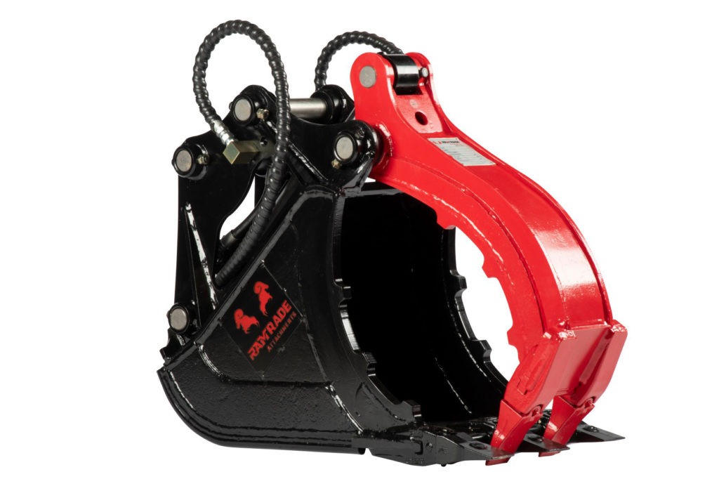 RAMRADE Multi-Grab Bucket Excavator Attachment- RAM Equipment