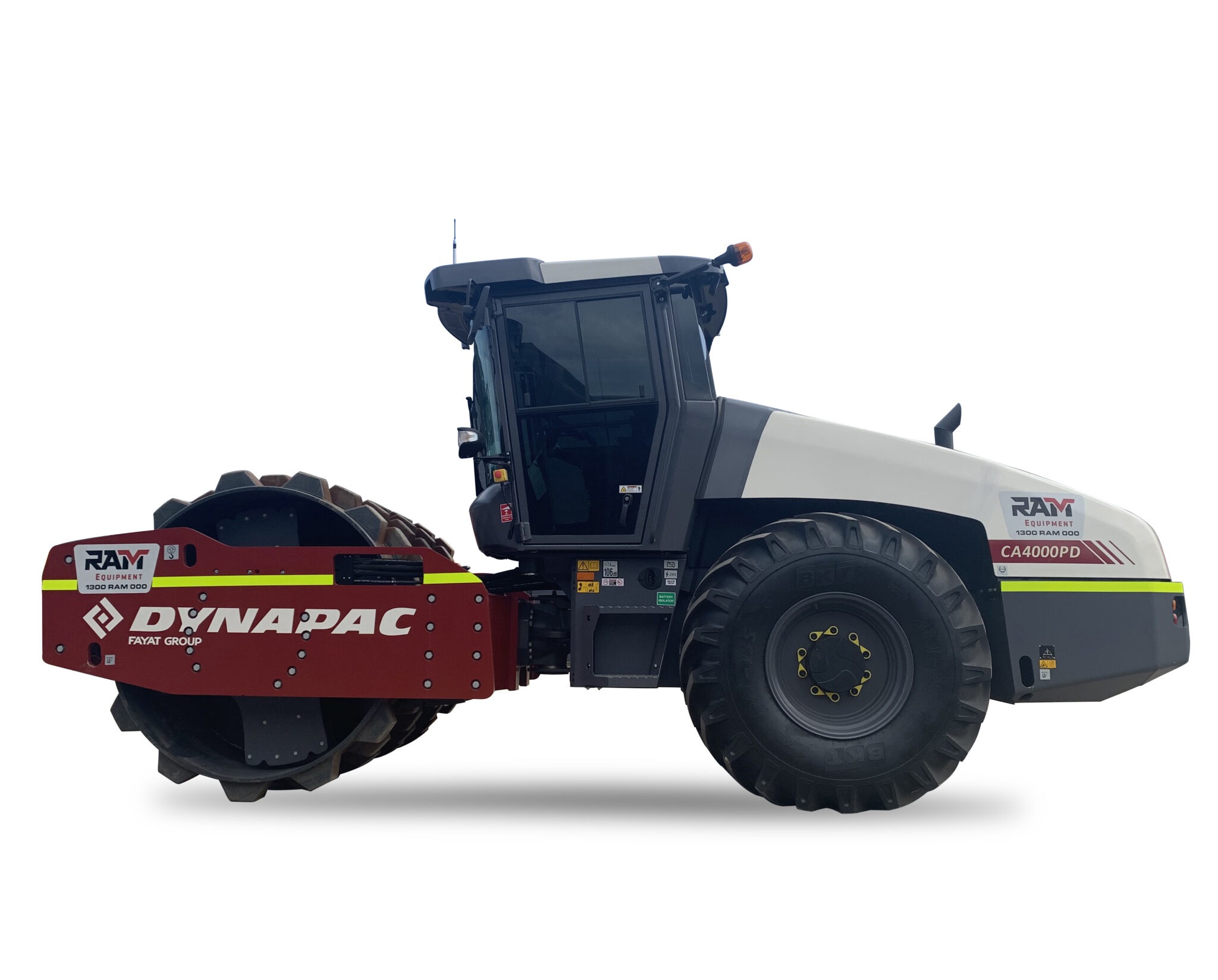 Dynapac 14 Tonne Padfoot Drum Roller - RAM Equipment
