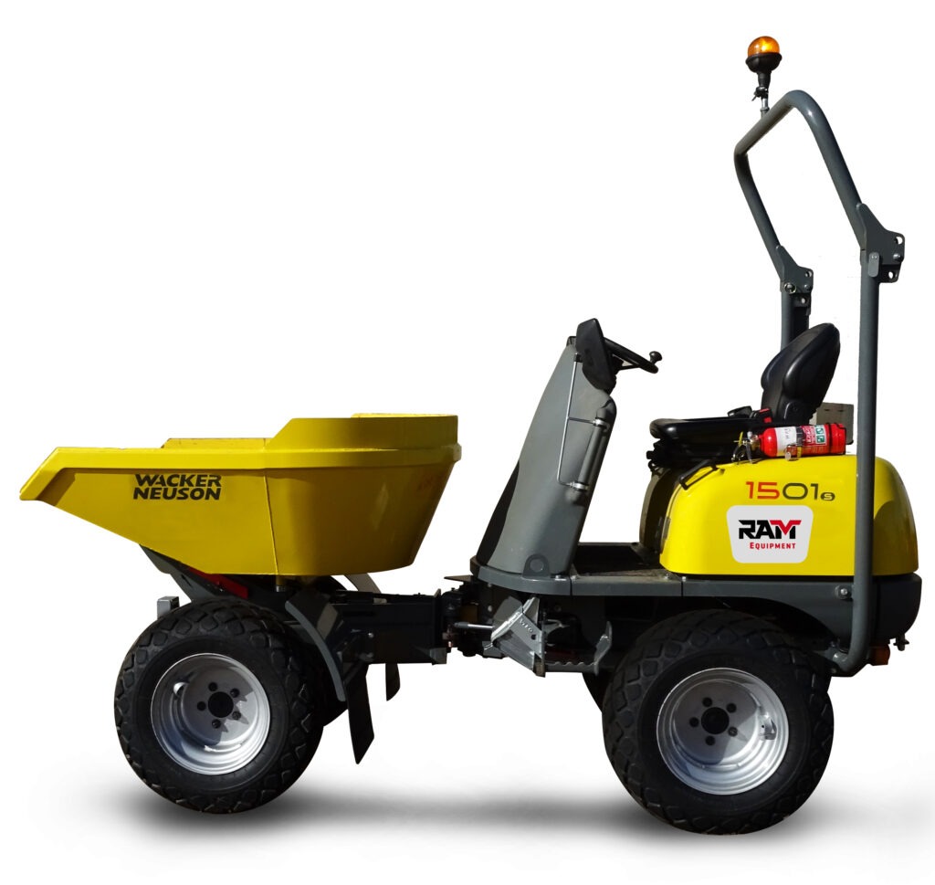 Wacker Neuson 1.5 Tonne Site Dumper - RAM Equipment
