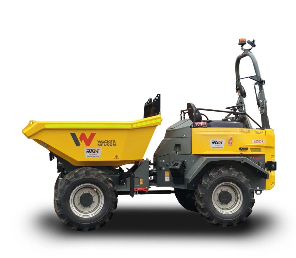 Hire Wacker Neuson Site Dumper (6T) - RAM Equipment