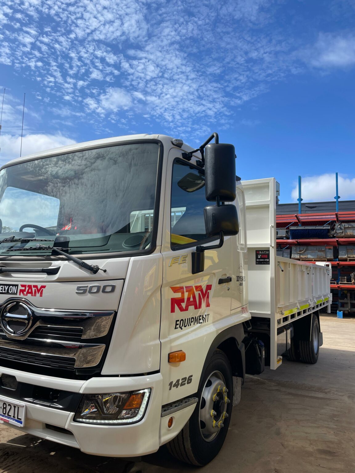 Hino Tipper (8T) - RAM Equipment