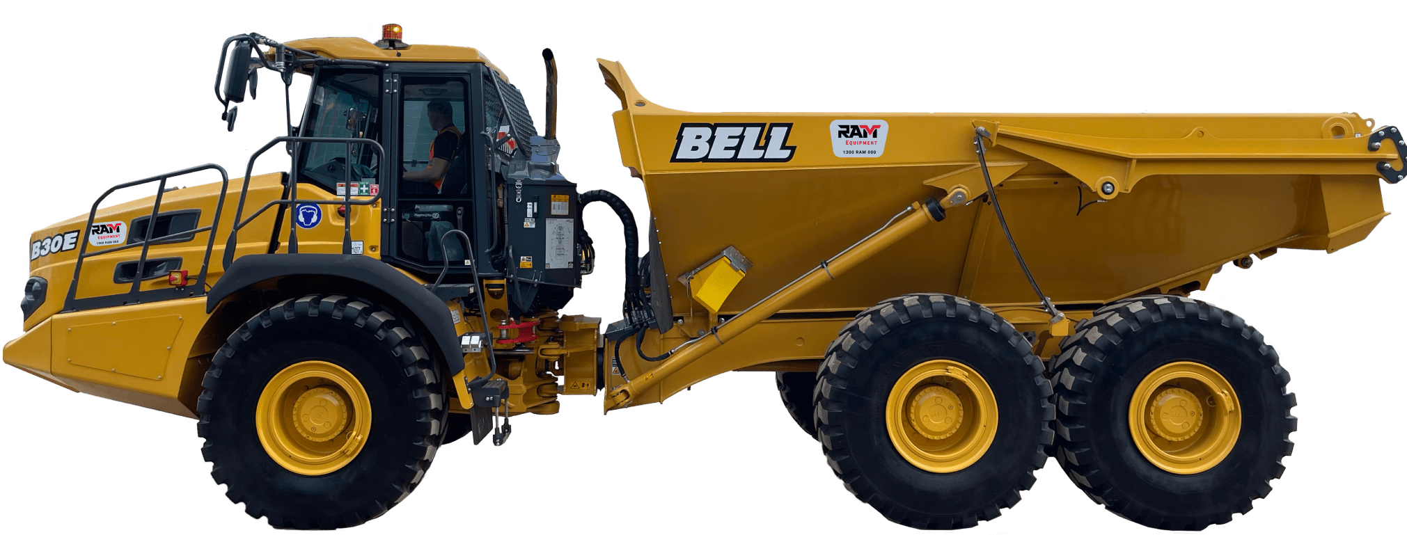 Bell Articulated Dump Truck (30T) - RAM Equipment